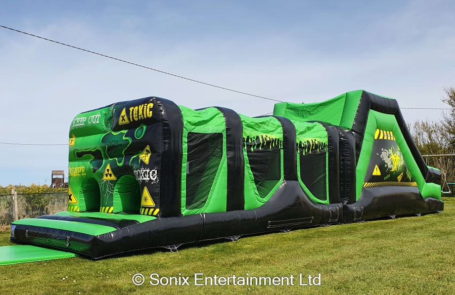 Toxic obstacle course - Bouncy Castle Hire, Rodeo Bull, Fun Casino ...