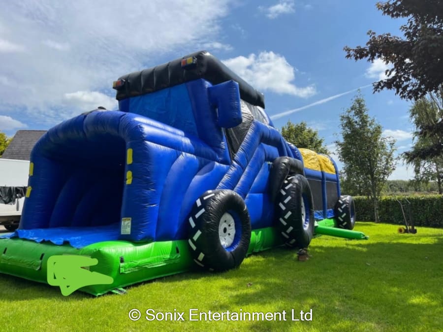 Tractor Obstical Course - Bouncy Castle Hire, Rodeo Bull, Fun Casino ...
